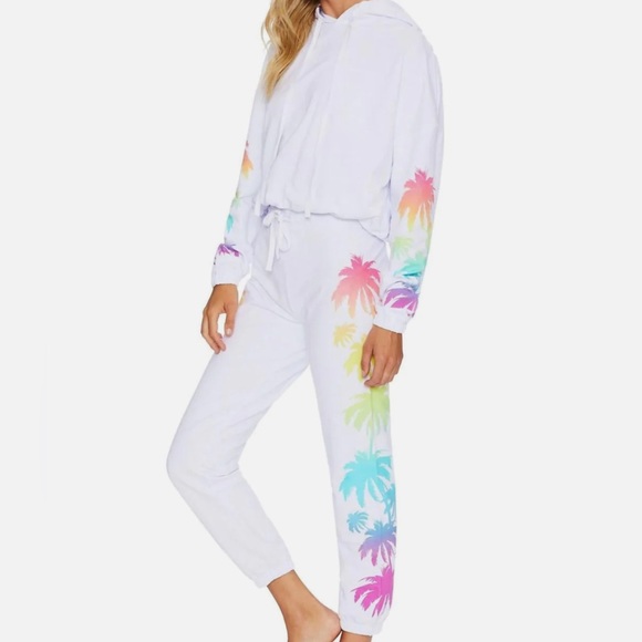 Beach Riot | Pants & Jumpsuits | Beach Riot Palm Madness Sweatsuit ...
